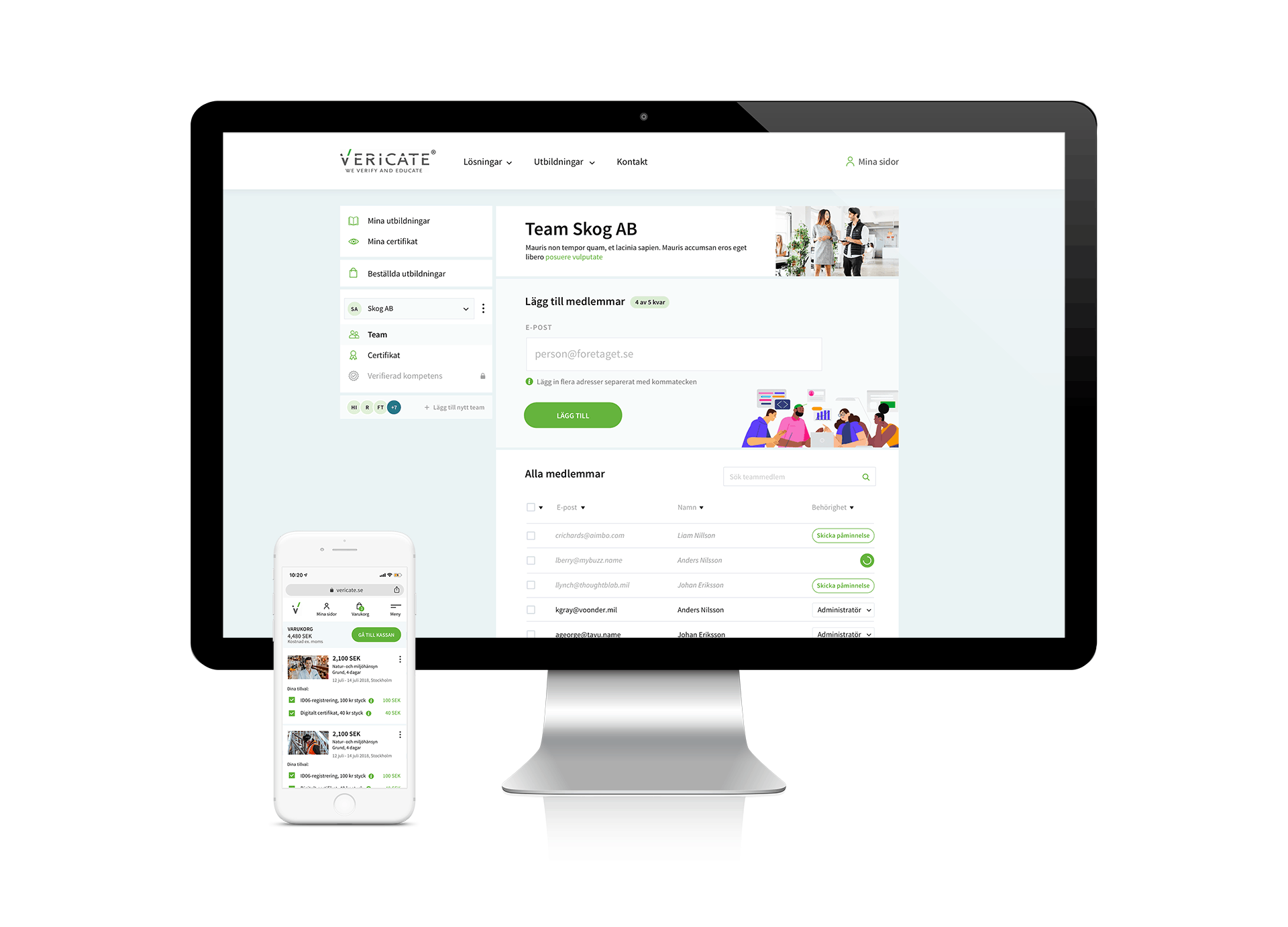 Traditionell utbildning möter den digitala världen - Vericate